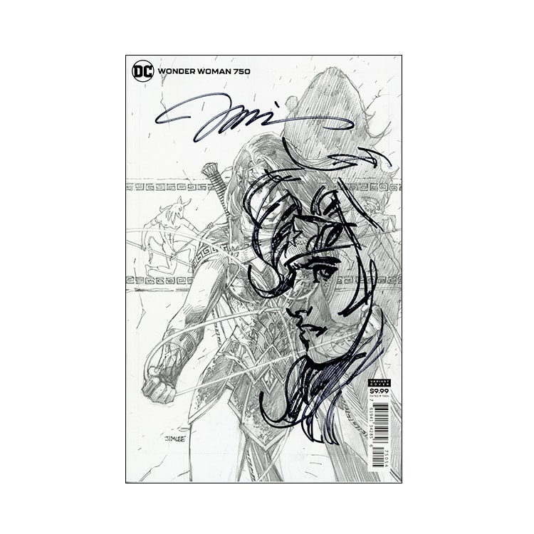 Wonder Woman Jim Lee Sketch
